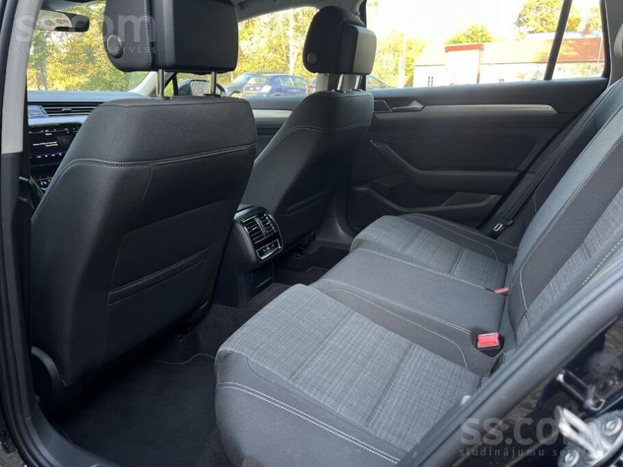 Melns Volkswagen Passat B8 2022 Jēkabpils, ar dzinēja tilpumu 2.00 L un nobraukumu 0 tūkst. km par 15900 €, foto 16 vietnē AUTOMOTO.COM.LV