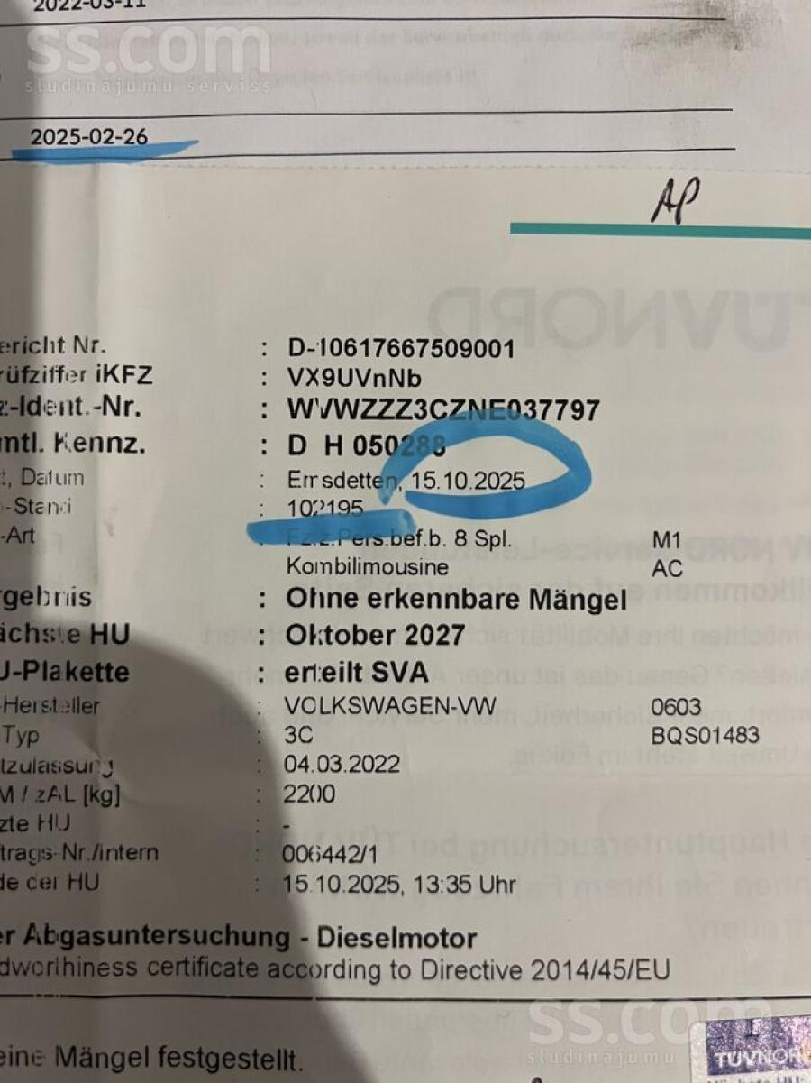 Melns Volkswagen Passat B8 2022 Jēkabpils, ar dzinēja tilpumu 2.00 L un nobraukumu 0 tūkst. km par 15900 €, foto 26 vietnē AUTOMOTO.COM.LV