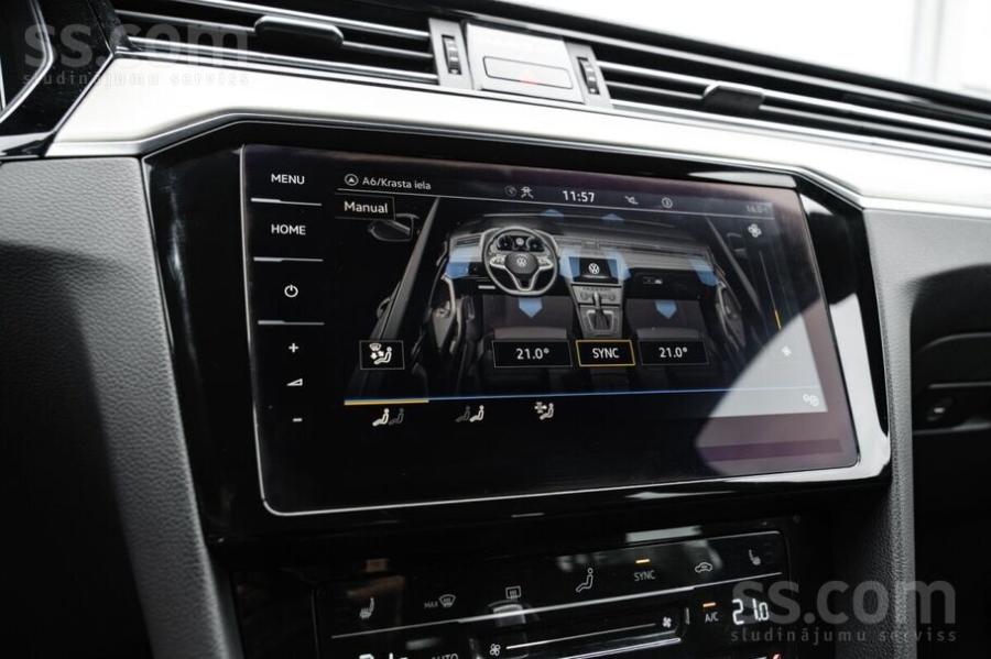 Melns Volkswagen Passat B8 2023 Rīga, ar dzinēja tilpumu 2.00 L un nobraukumu 136 tūkst. km par 23750 €, foto 29 vietnē AUTOMOTO.COM.LV