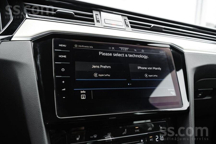 Melns Volkswagen Passat B8 2023 Rīga, ar dzinēja tilpumu 2.00 L un nobraukumu 136 tūkst. km par 23750 €, foto 30 vietnē AUTOMOTO.COM.LV