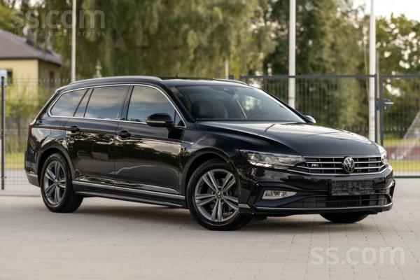 Black Volkswagen Passat B8 2023 in Riga, with an engine capacity of 2.00 L and mileage of 190 thousand km for 19900 €, photo 3 on AUTOMOTO.COM.LV
