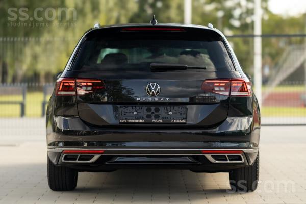 Black Volkswagen Passat B8 2023 in Riga, with an engine capacity of 2.00 L and mileage of 190 thousand km for 19900 €, photo 5 on AUTOMOTO.COM.LV