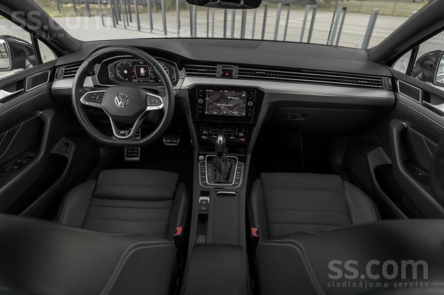Black Volkswagen Passat B8 2023 in Riga, with an engine capacity of 2.00 L and mileage of 190 thousand km for 19900 €, photo 17 on AUTOMOTO.COM.LV