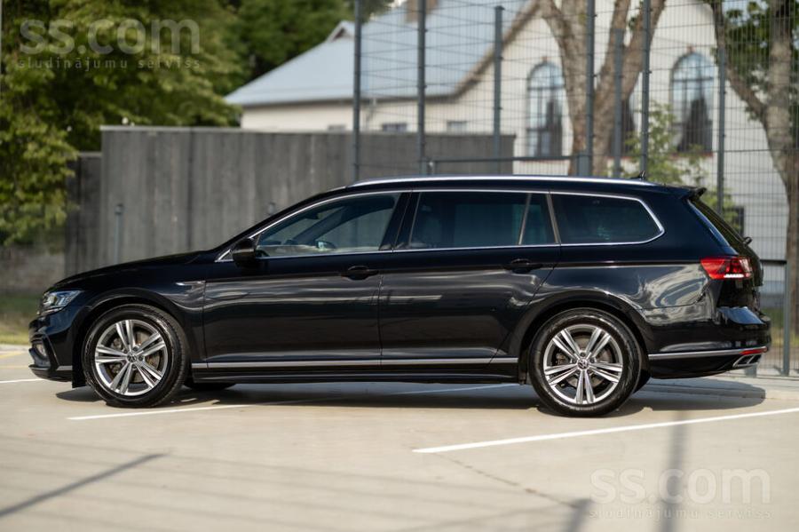 Black Volkswagen Passat B8 2023 in Riga, with an engine capacity of 2.00 L and mileage of 190 thousand km for 19900 €, photo 26 on AUTOMOTO.COM.LV