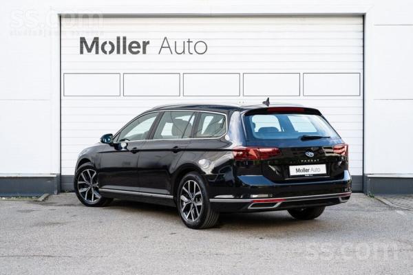 Black Volkswagen Passat B8 2023 in Riga, with an engine capacity of 2.00 L and mileage of 118 thousand km for 22950 €, photo 4 on AUTOMOTO.COM.LV