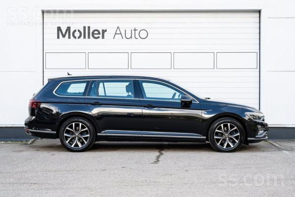 Black Volkswagen Passat B8 2023 in Riga, with an engine capacity of 2.00 L and mileage of 118 thousand km for 22950 €, photo 6 on AUTOMOTO.COM.LV
