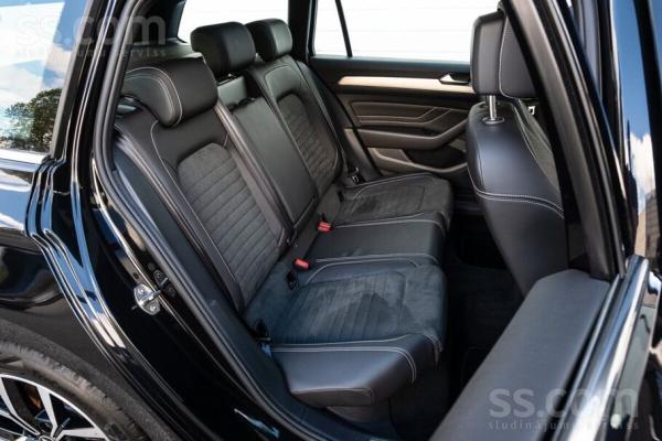 Black Volkswagen Passat B8 2023 in Riga, with an engine capacity of 2.00 L and mileage of 118 thousand km for 22950 €, photo 9 on AUTOMOTO.COM.LV
