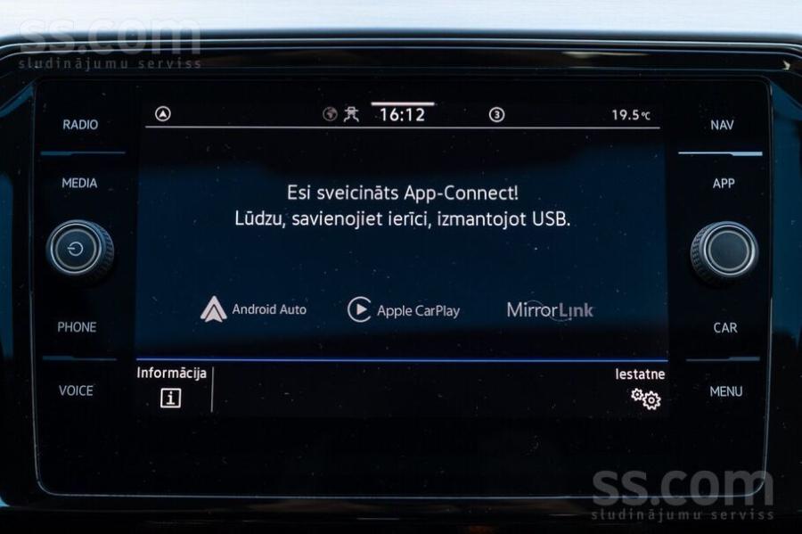 Melns Volkswagen Passat B8 2023 Rīga, ar dzinēja tilpumu 2.00 L un nobraukumu 118 tūkst. km par 22950 €, foto 13 vietnē AUTOMOTO.COM.LV
