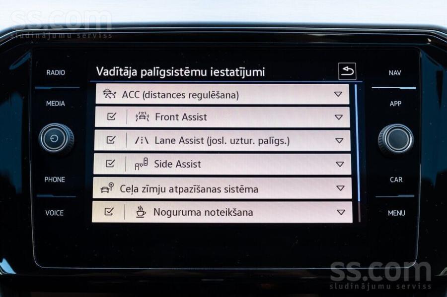 Melns Volkswagen Passat B8 2023 Rīga, ar dzinēja tilpumu 2.00 L un nobraukumu 118 tūkst. km par 22950 €, foto 14 vietnē AUTOMOTO.COM.LV