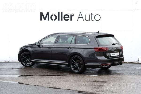 Black Volkswagen Passat B8 2023 in Riga, with an engine capacity of 2.00 L and mileage of 148 thousand km for 24950 €, photo 4 on AUTOMOTO.COM.LV