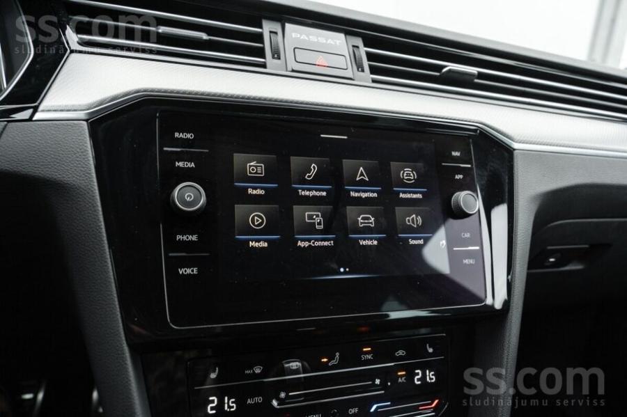 Melns Volkswagen Passat B8 2023 Rīga, ar dzinēja tilpumu 2.00 L un nobraukumu 148 tūkst. km par 24950 €, foto 27 vietnē AUTOMOTO.COM.LV