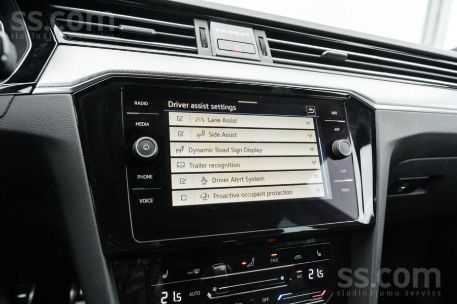 Melns Volkswagen Passat B8 2023 Rīga, ar dzinēja tilpumu 2.00 L un nobraukumu 148 tūkst. km par 24950 €, foto 31 vietnē AUTOMOTO.COM.LV