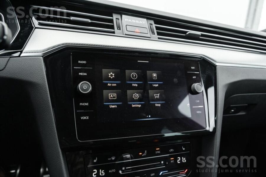 Melns Volkswagen Passat B8 2023 Rīga, ar dzinēja tilpumu 2.00 L un nobraukumu 148 tūkst. km par 24950 €, foto 32 vietnē AUTOMOTO.COM.LV
