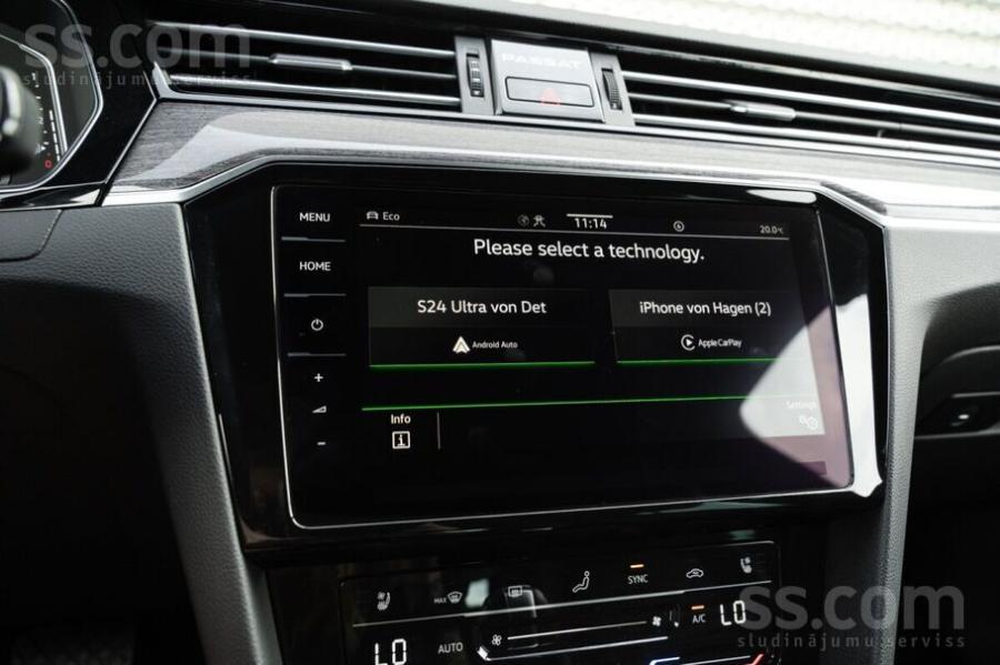Черный Фольксваген Пассат Б8 2024 в Рига, объемом двигателя 2.00 л и пробегом 132 тыс. км за 24300 €, фото 44 на AUTOMOTO.COM.LV