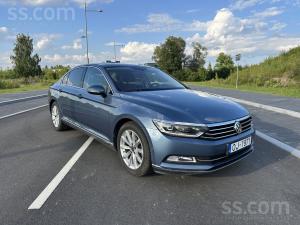 Blue Volkswagen Passat B8 2015 in Riga, with an engine capacity of 2.00 L and mileage of 283 thousand km for 8400 €, photo 3 on AUTOMOTO.COM.LV