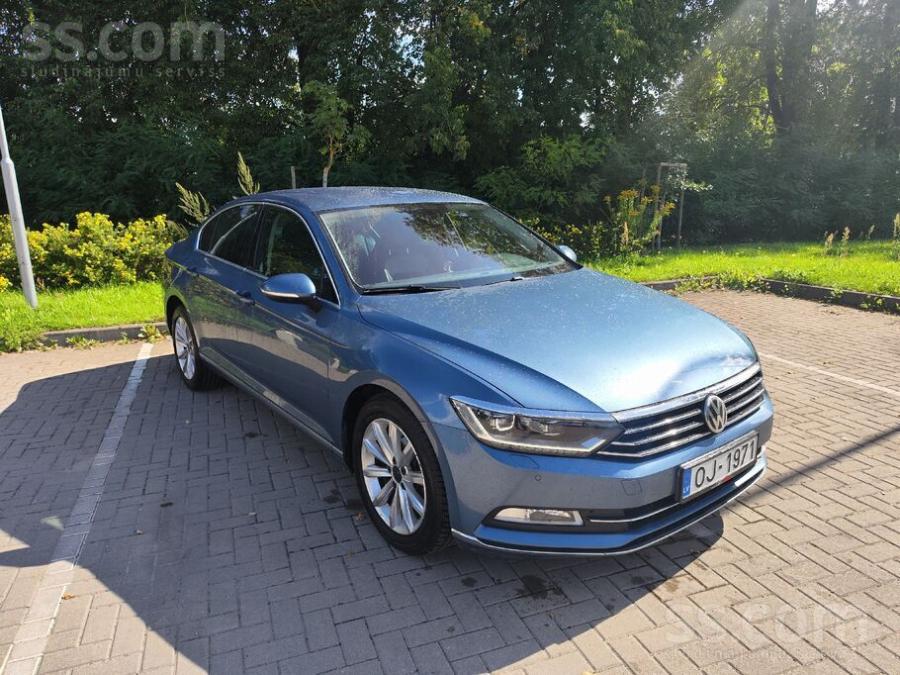 Zils Volkswagen Passat B8 2015 Rīga, ar dzinēja tilpumu 2.00 L un nobraukumu 285 tūkst. km par 8990 €, foto 3 vietnē AUTOMOTO.COM.LV