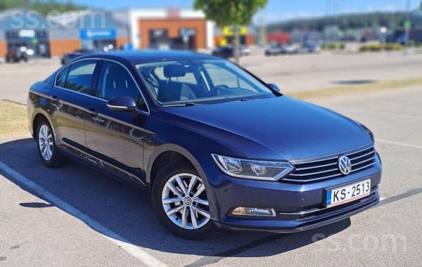 Zils Volkswagen Passat B8 2017 Rīga, ar dzinēja tilpumu 2.00 L un nobraukumu 136 tūkst. km par 12750 €, foto 1 vietnē AUTOMOTO.COM.LV