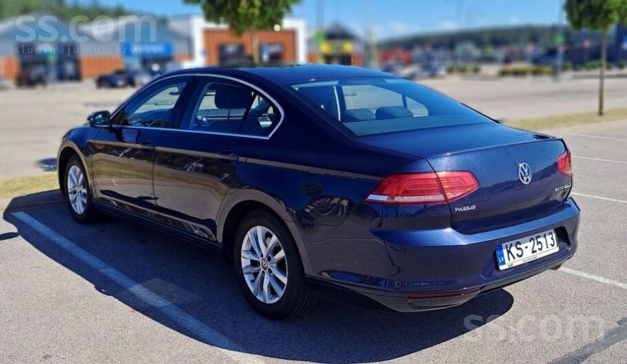 Zils Volkswagen Passat B8 2017 Rīga, ar dzinēja tilpumu 2.00 L un nobraukumu 136 tūkst. km par 12750 €, foto 4 vietnē AUTOMOTO.COM.LV