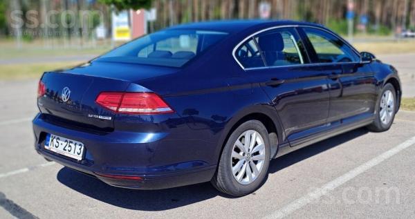Zils Volkswagen Passat B8 2017 Rīga, ar dzinēja tilpumu 2.00 L un nobraukumu 136 tūkst. km par 12750 €, foto 4 vietnē AUTOMOTO.COM.LV
