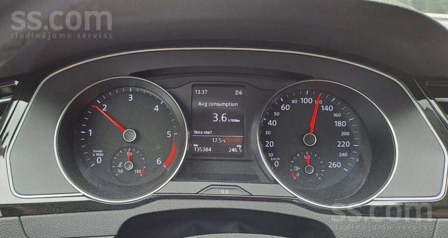 Zils Volkswagen Passat B8 2017 Rīga, ar dzinēja tilpumu 2.00 L un nobraukumu 136 tūkst. km par 12750 €, foto 12 vietnē AUTOMOTO.COM.LV