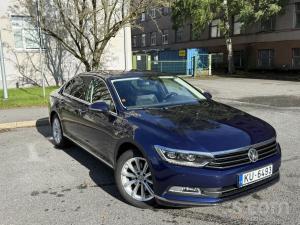 Zils Volkswagen Passat B8 2017 Rīga, ar dzinēja tilpumu 2.00 L un nobraukumu 71 tūkst. km par 13400 €, foto  vietnē AUTOMOTO.COM.LV