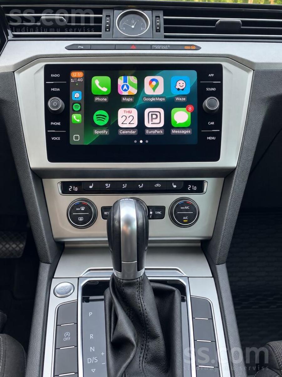 Zils Volkswagen Passat B8 2017 Rīga, ar dzinēja tilpumu 2.00 L un nobraukumu 227 tūkst. km par 8200 €, foto 9 vietnē AUTOMOTO.COM.LV