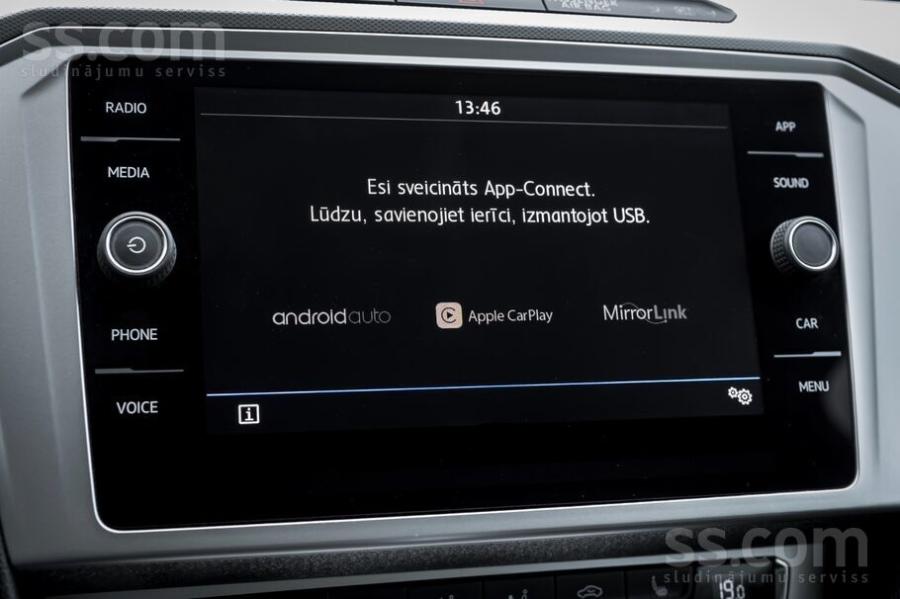 Blue Volkswagen Passat B8 2017 in Riga, with an engine capacity of 2.00 L and mileage of 228 thousand km for 8990 €, photo 26 on AUTOMOTO.COM.LV