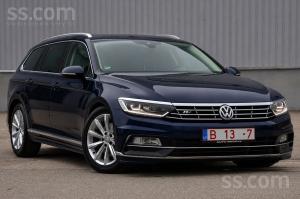 Zils Volkswagen Passat B8 2015 Tukums, ar dzinēja tilpumu 2.00 L un nobraukumu 270 tūkst. km par 12500 €, foto  vietnē AUTOMOTO.COM.LV