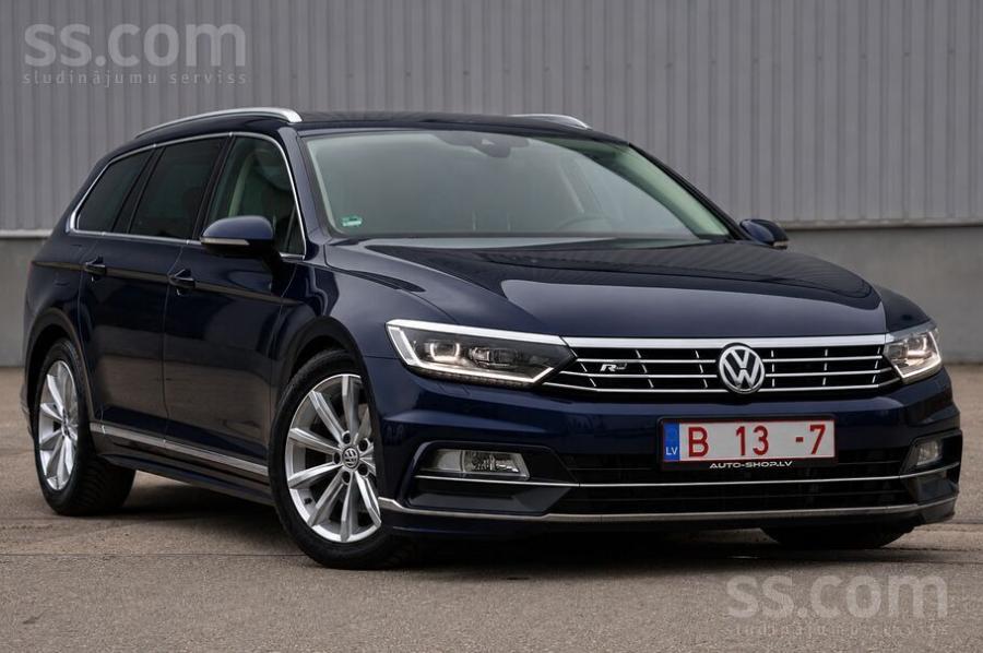 Zils Volkswagen Passat B8 2015 Tukums, ar dzinēja tilpumu 2.00 L un nobraukumu 270 tūkst. km par 12500 €, foto 1 vietnē AUTOMOTO.COM.LV