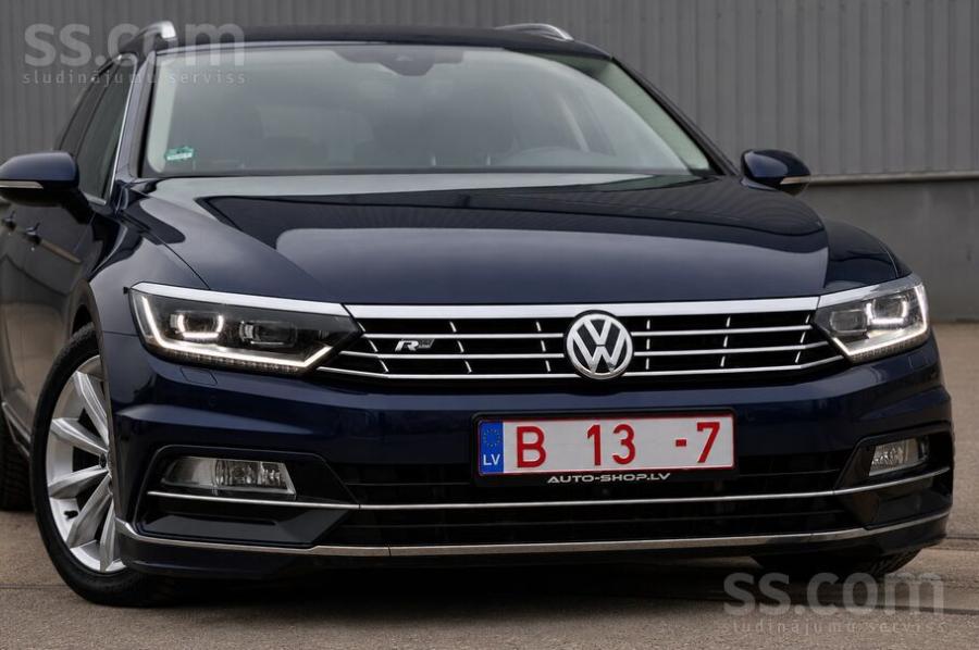Zils Volkswagen Passat B8 2015 Tukums, ar dzinēja tilpumu 2.00 L un nobraukumu 270 tūkst. km par 12500 €, foto 3 vietnē AUTOMOTO.COM.LV