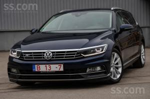 Zils Volkswagen Passat B8 2015 Tukums, ar dzinēja tilpumu 2.00 L un nobraukumu 270 tūkst. km par 12500 €, foto 5 vietnē AUTOMOTO.COM.LV