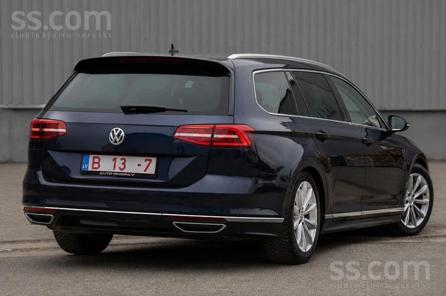 Zils Volkswagen Passat B8 2015 Tukums, ar dzinēja tilpumu 2.00 L un nobraukumu 270 tūkst. km par 12500 €, foto 6 vietnē AUTOMOTO.COM.LV