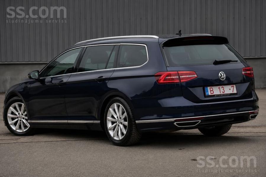 Zils Volkswagen Passat B8 2015 Tukums, ar dzinēja tilpumu 2.00 L un nobraukumu 270 tūkst. km par 12500 €, foto 8 vietnē AUTOMOTO.COM.LV