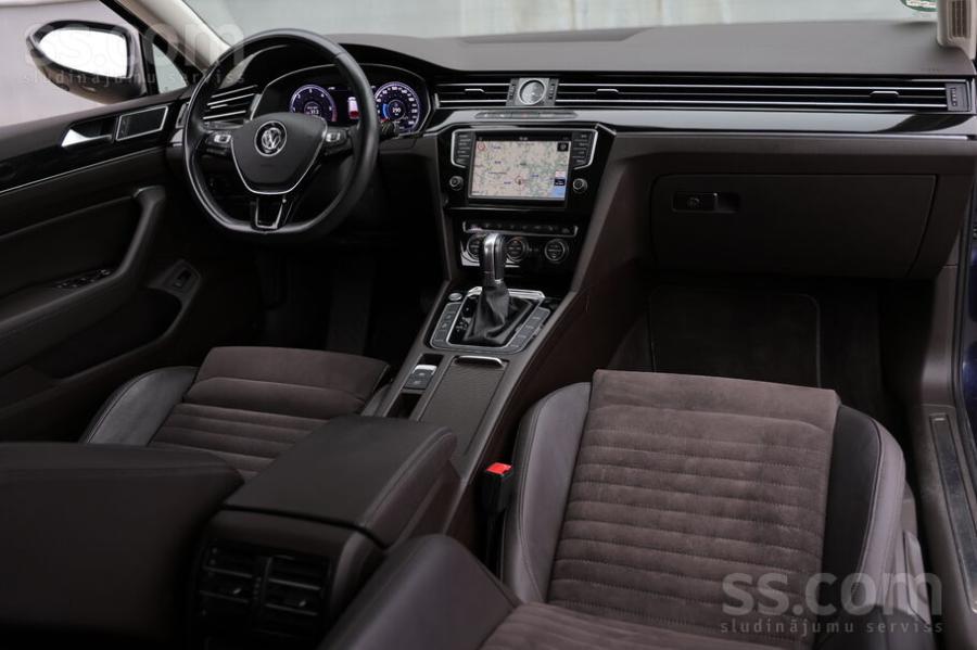Zils Volkswagen Passat B8 2015 Tukums, ar dzinēja tilpumu 2.00 L un nobraukumu 270 tūkst. km par 12500 €, foto 10 vietnē AUTOMOTO.COM.LV