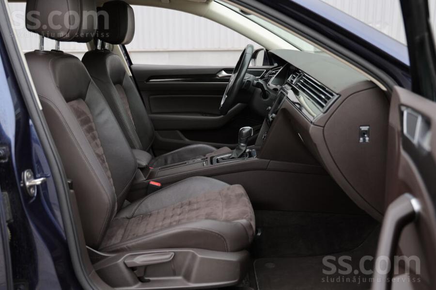 Zils Volkswagen Passat B8 2015 Tukums, ar dzinēja tilpumu 2.00 L un nobraukumu 270 tūkst. km par 12500 €, foto 11 vietnē AUTOMOTO.COM.LV