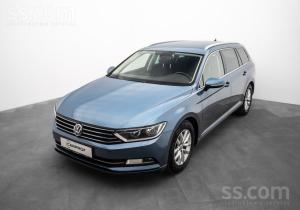 Zils Volkswagen Passat B8 2015 Tallina, ar dzinēja tilpumu 2.00 L un nobraukumu 217 tūkst. km par 8999 €, foto  vietnē AUTOMOTO.COM.LV