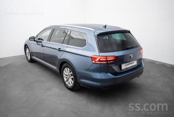 Zils Volkswagen Passat B8 2015 Tallina, ar dzinēja tilpumu 2.00 L un nobraukumu 217 tūkst. km par 8999 €, foto 6 vietnē AUTOMOTO.COM.LV