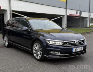 Blue Volkswagen Passat B8 2015 in Ogre, with an engine capacity of 1.60 L and mileage of 217 thousand km for 11300 €, photo  on AUTOMOTO.COM.LV