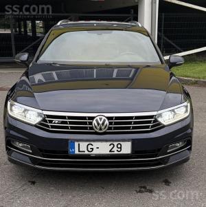 Blue Volkswagen Passat B8 2015 in Ogre, with an engine capacity of 1.60 L and mileage of 217 thousand km for 11300 €, photo 12 on AUTOMOTO.COM.LV