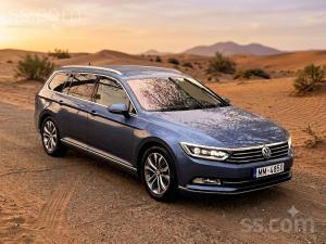 Zils Volkswagen Passat B8 2016 Bauska, ar dzinēja tilpumu 1.40 L un nobraukumu 232 tūkst. km par 12000 €, foto  vietnē AUTOMOTO.COM.LV