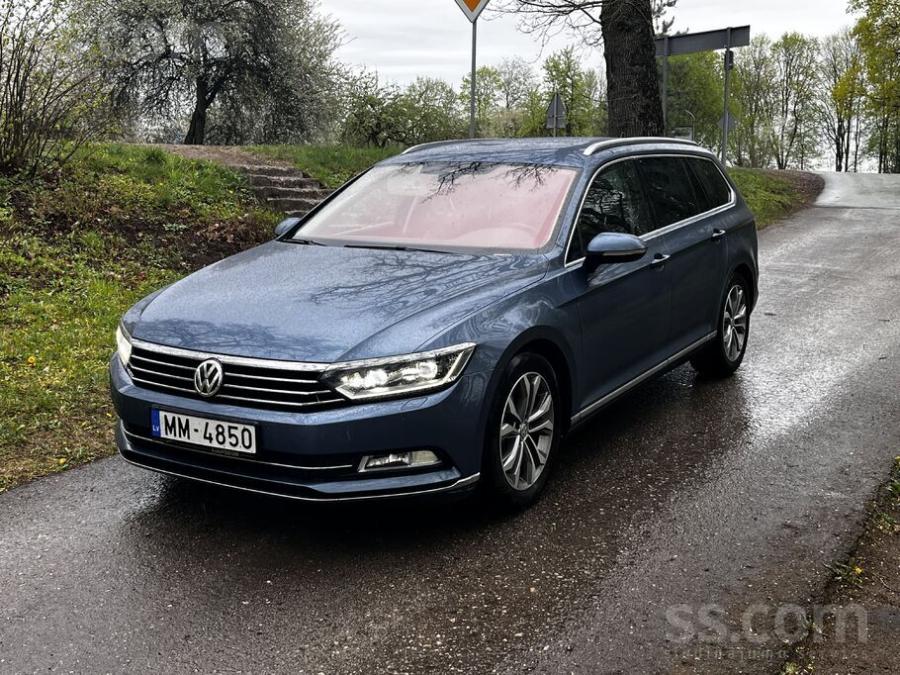 Zils Volkswagen Passat B8 2016 Bauska, ar dzinēja tilpumu 1.40 L un nobraukumu 232 tūkst. km par 12000 €, foto 5 vietnē AUTOMOTO.COM.LV