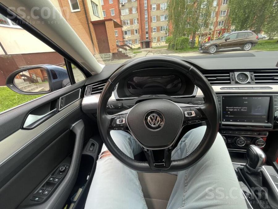 Zils Volkswagen Passat B8 2016 Bauska, ar dzinēja tilpumu 1.40 L un nobraukumu 232 tūkst. km par 12000 €, foto 11 vietnē AUTOMOTO.COM.LV