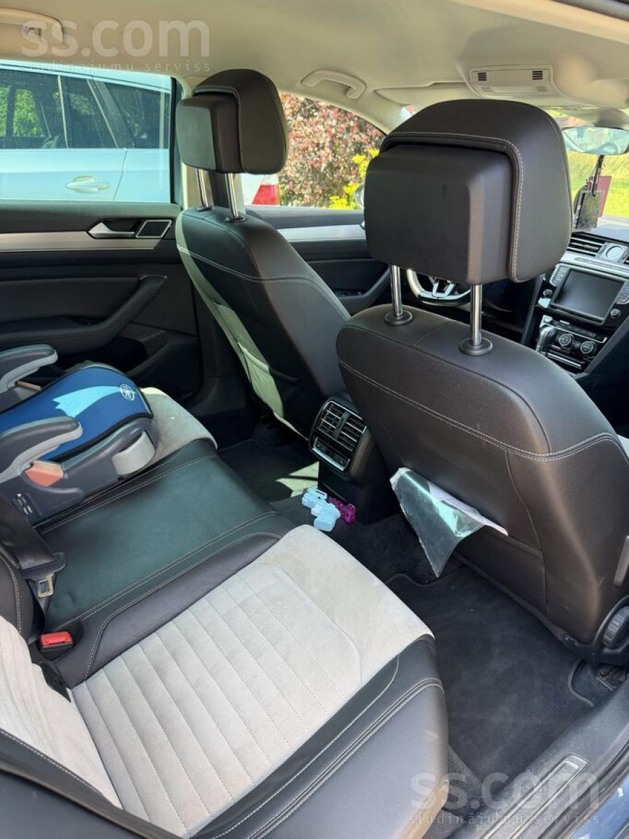 Zils Volkswagen Passat B8 2016 Bauska, ar dzinēja tilpumu 1.40 L un nobraukumu 232 tūkst. km par 12000 €, foto 35 vietnē AUTOMOTO.COM.LV