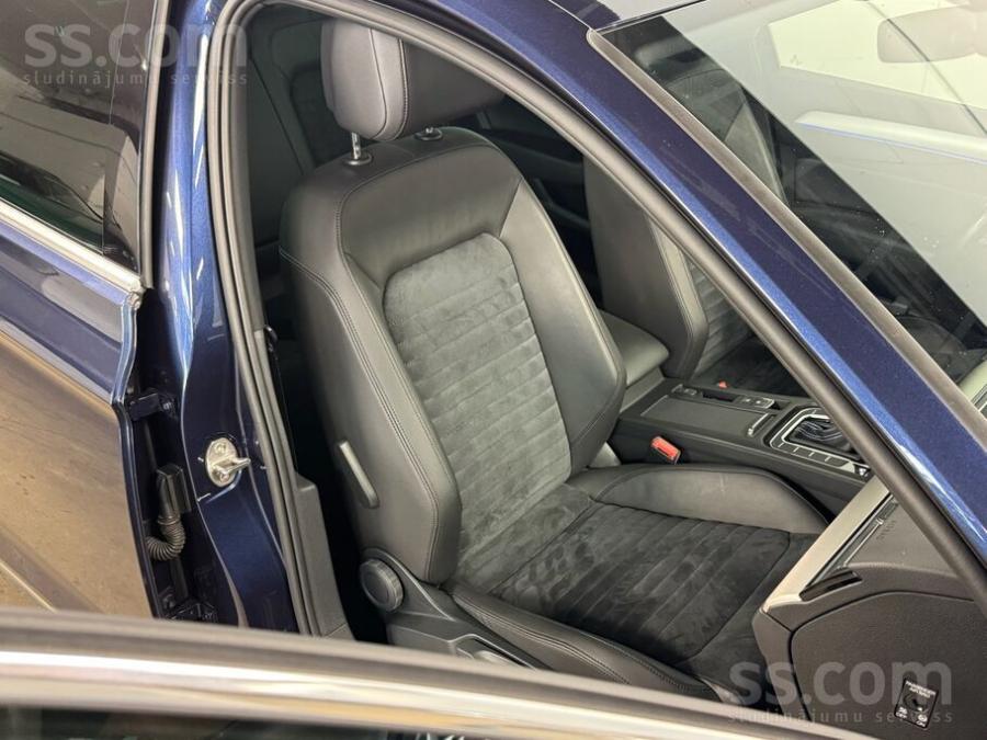 Blue Volkswagen Passat B8 2016 in Jurmala, with an engine capacity of 1.40 L and mileage of 229 thousand km for 11950 €, photo 21 on AUTOMOTO.COM.LV