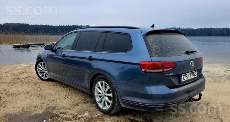 Zils Volkswagen Passat B8 2016 Tukums, ar dzinēja tilpumu 1.60 L un nobraukumu 345 tūkst. km par 7200 €, foto 6 vietnē AUTOMOTO.COM.LV