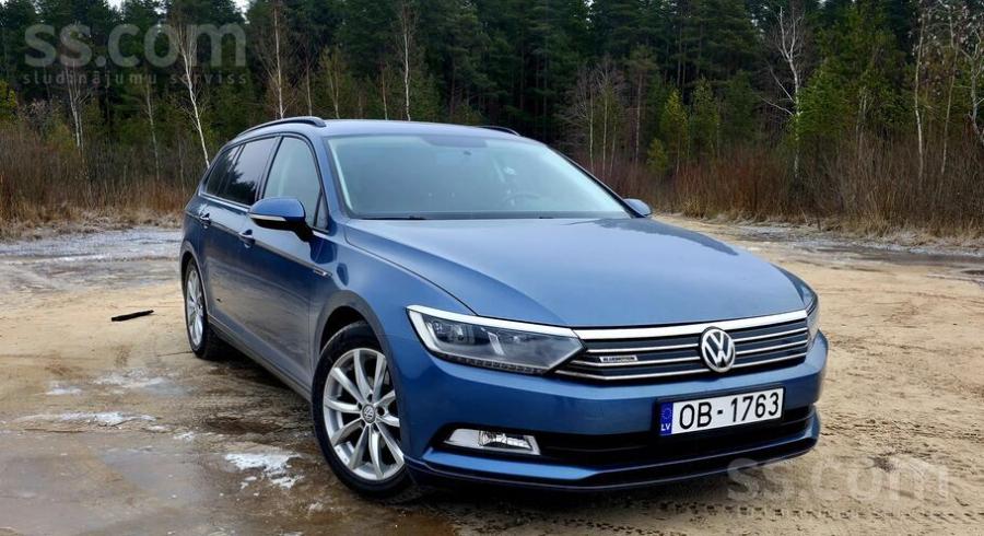 Zils Volkswagen Passat B8 2016 Tukums, ar dzinēja tilpumu 1.60 L un nobraukumu 345 tūkst. km par 7200 €, foto 7 vietnē AUTOMOTO.COM.LV