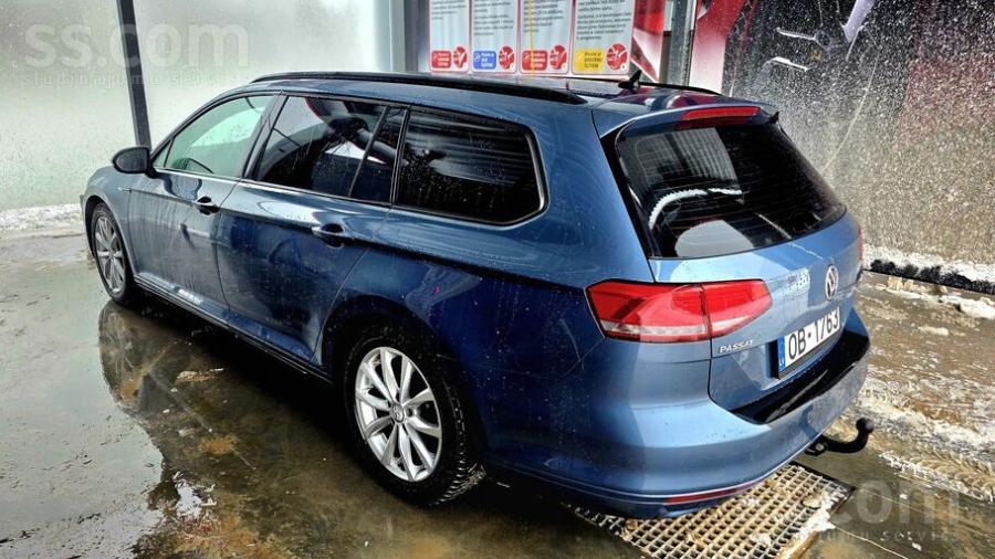 Zils Volkswagen Passat B8 2016 Tukums, ar dzinēja tilpumu 1.60 L un nobraukumu 345 tūkst. km par 7200 €, foto 13 vietnē AUTOMOTO.COM.LV