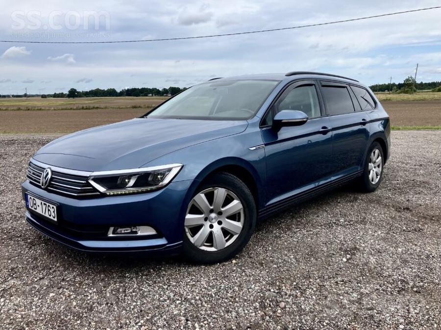 Zils Volkswagen Passat B8 2016 Talsi, ar dzinēja tilpumu 1.60 L un nobraukumu 0 tūkst. km par 7500 €, foto 8 vietnē AUTOMOTO.COM.LV