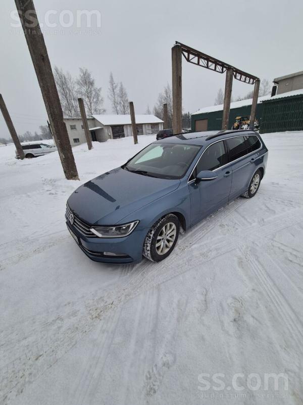 Zils Volkswagen Passat B8 2017 Madona, ar dzinēja tilpumu 2.00 L un nobraukumu 234 tūkst. km par 11000 €, foto 1 vietnē AUTOMOTO.COM.LV