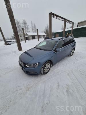 Blue Volkswagen Passat B8 2017 in Madona, with an engine capacity of 2.00 L and mileage of 234 thousand km for 11000 €, photo  on AUTOMOTO.COM.LV